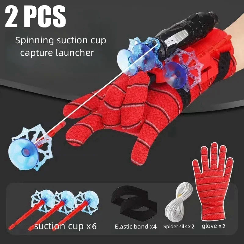 Web Shooter Spider Web Slinger Toy - S With Suction & Foam Darts For ...