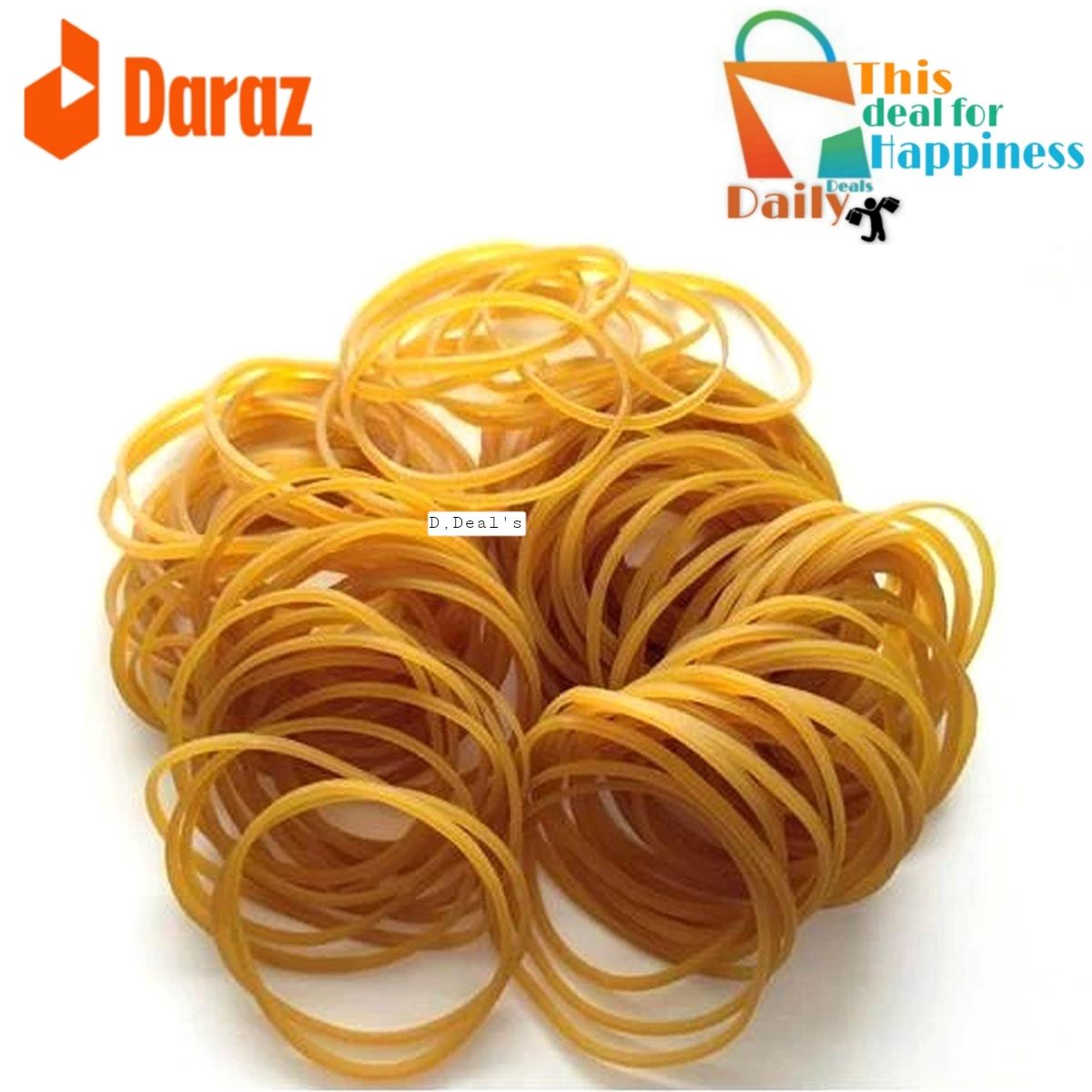 Rubber Band / Packaging Rubber - 50 Piece | Daraz.com.bd