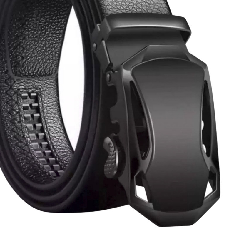 Black artificial leather auto gear belt FOR men - Belt For Men - Belt ...