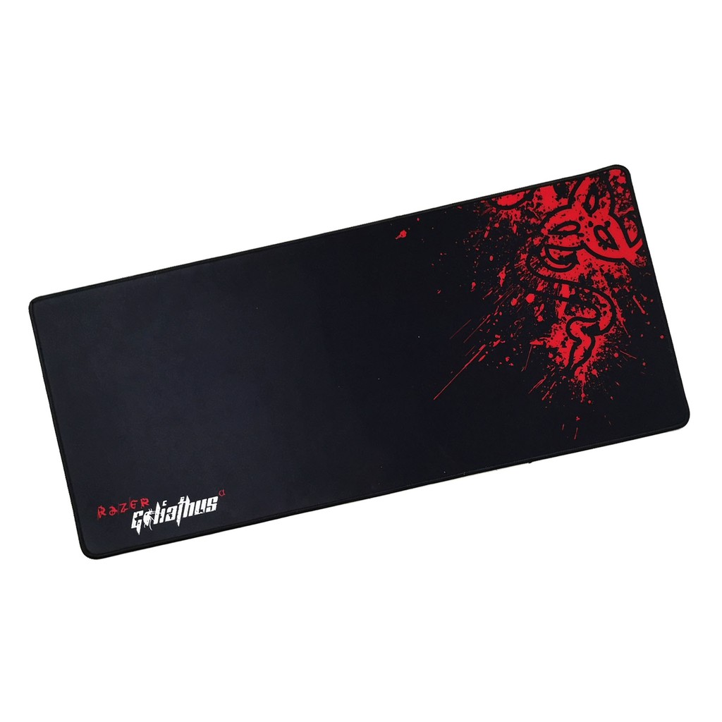 Office Mouse Pad - Rezar Red- Gaming Big Size mouse pad Size 70cmX30cm