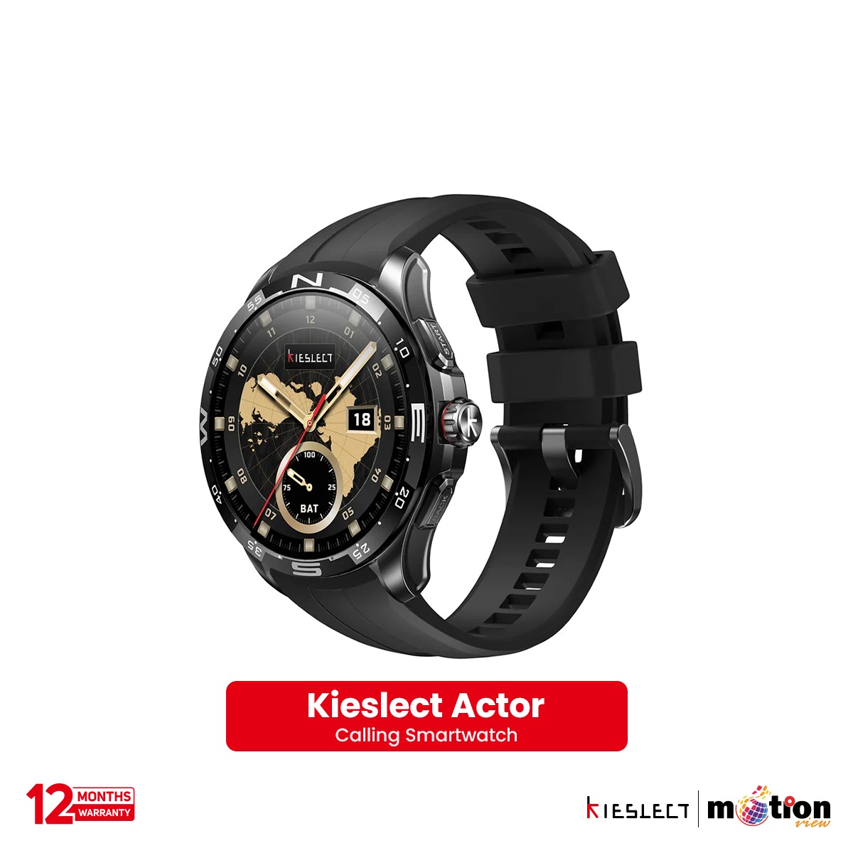 Kieslect Actor BT Calling Smart Watch | Daraz.com.bd