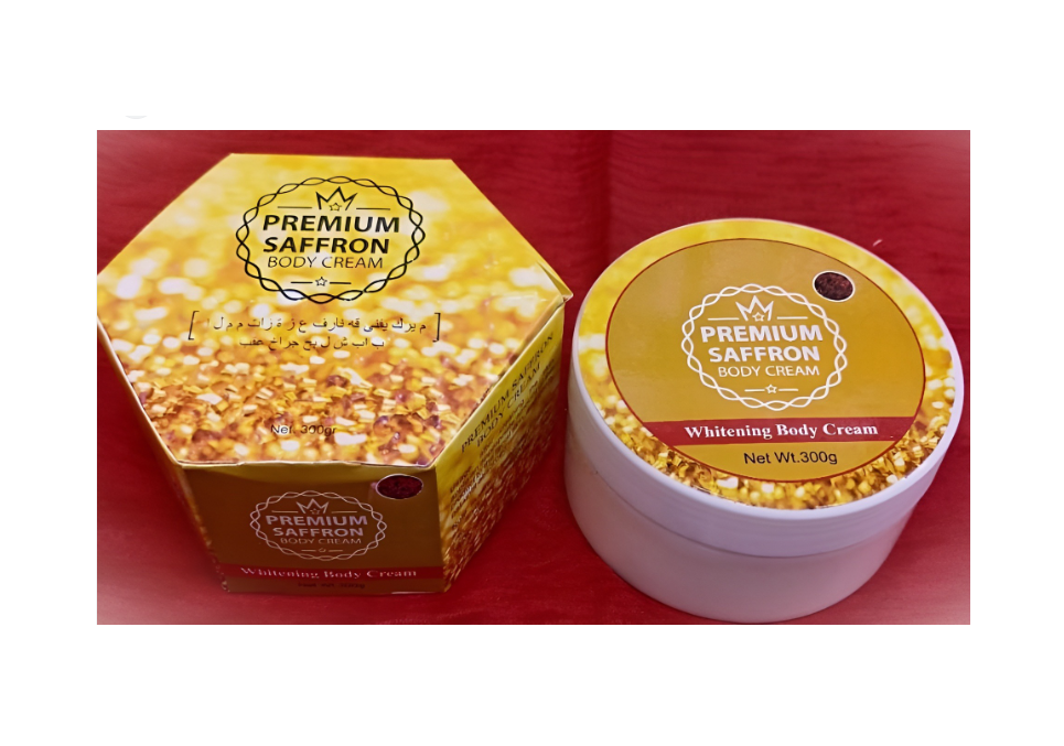 premium saffron body cream made in iran 300gm | Daraz.com.bd