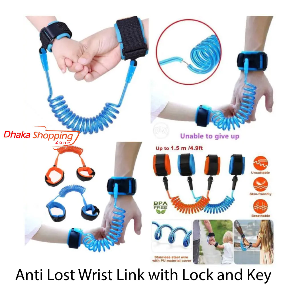 Anti Lost Wrist Link with Lock and Key for Baby Safety, Best Safety ...