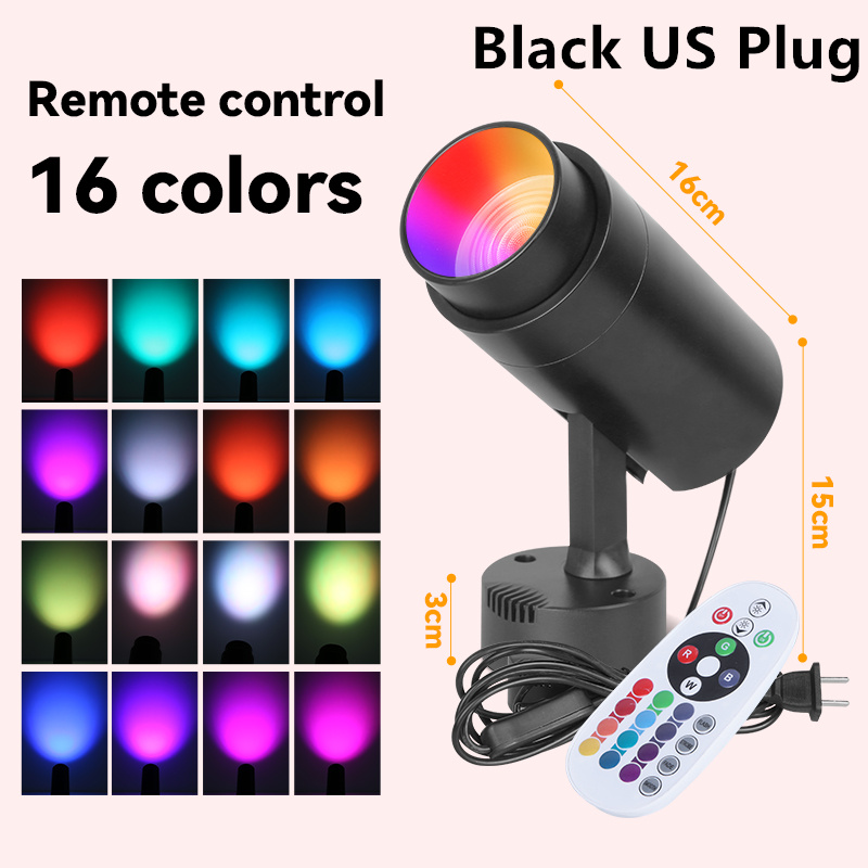 16 Colors Led Ceiling Light RGB Change Led Ceiling Spot for Bedroom KTV ...