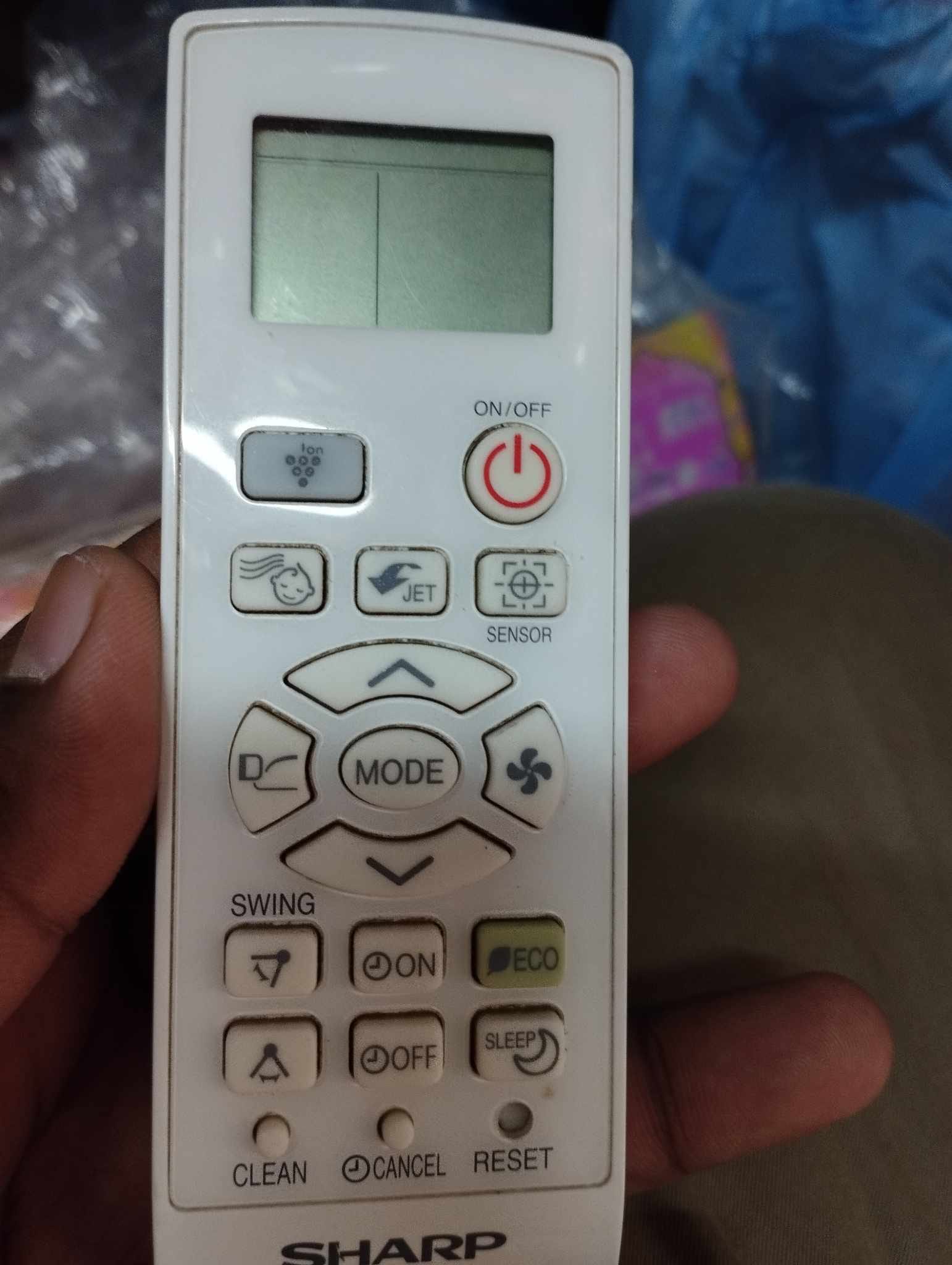 AC REMOTE CONTROL sharp -White | Daraz.com.bd