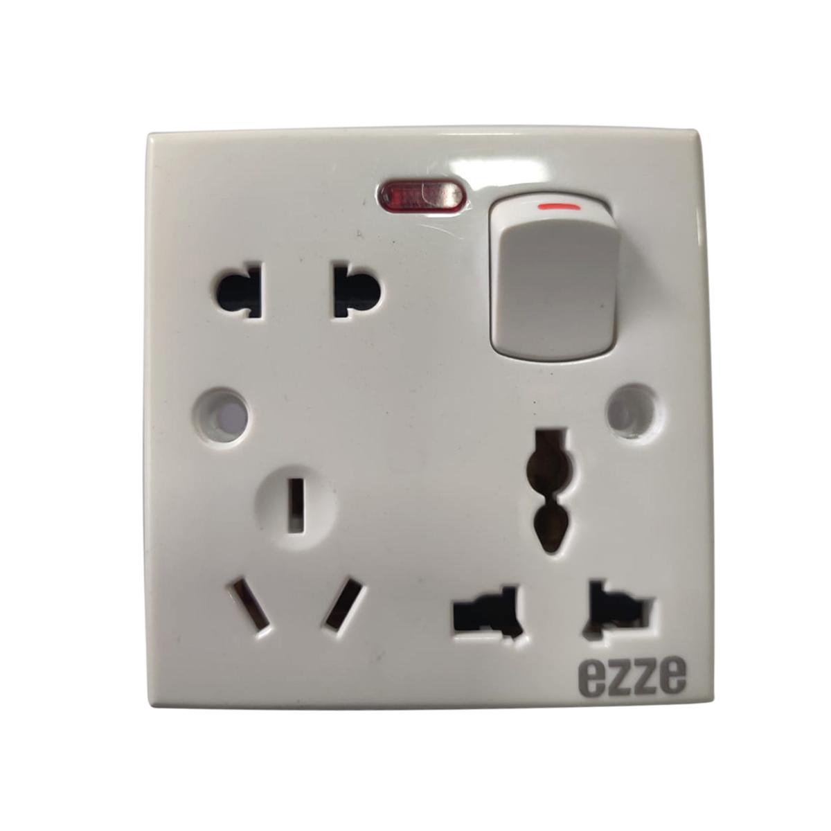 6 PIN Multi Power Socket Point | Daraz.com.bd