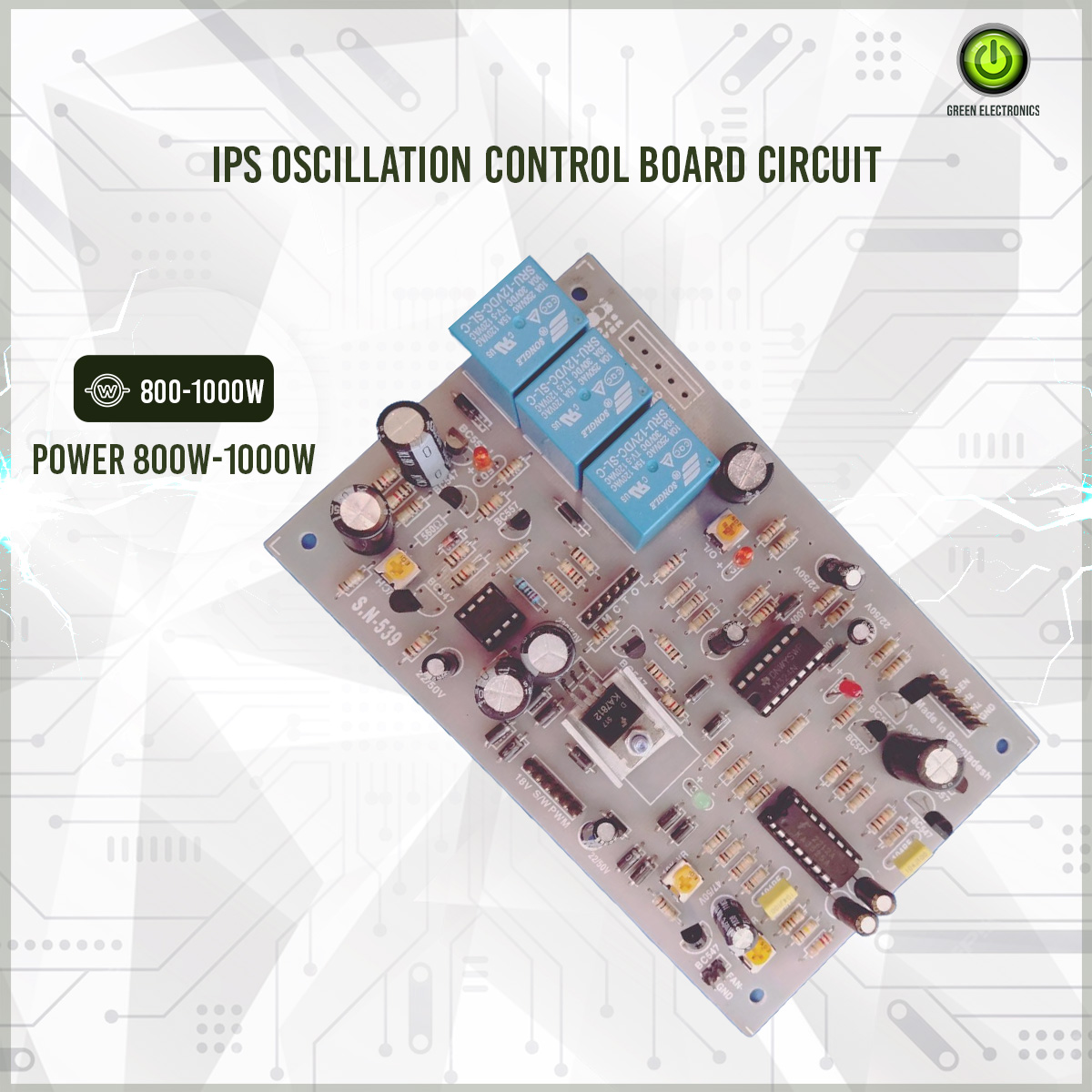 IPS Oscillation Control Board Circuit | Daraz.com.bd