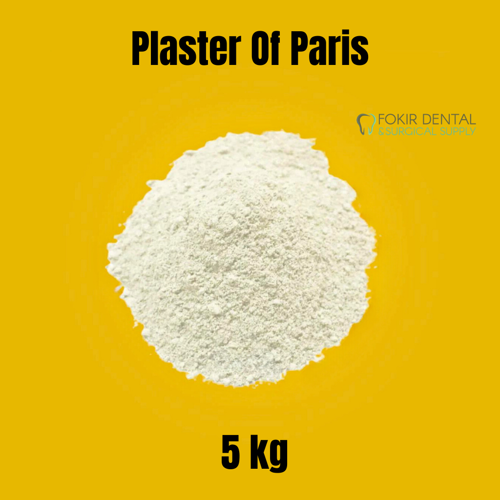 Plaster Of Paris / Gypsum Powder For Dental Modeling, Medical Casting ...