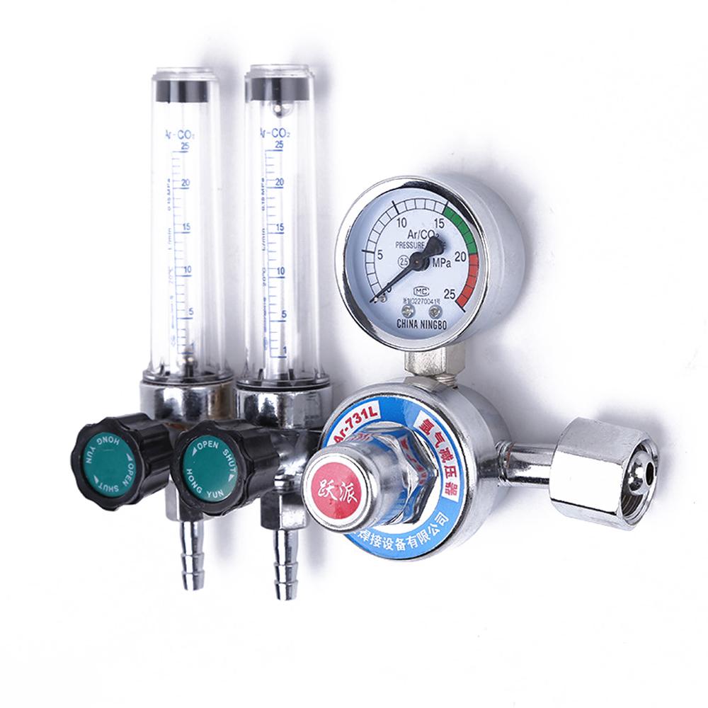KOGEEK Double Pipe Argon Regulator Gas Pressure Reducing Valve Pressure ...