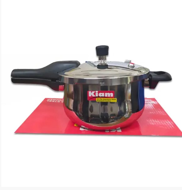 Kiam Stainless Steel Pressure Cooker IB – 5.5 Litre | Daraz.com.bd