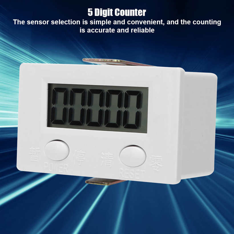 BERM® Digital Counter BEM-5C 5 Digit 0~99999 LCD Display Electronic ...
