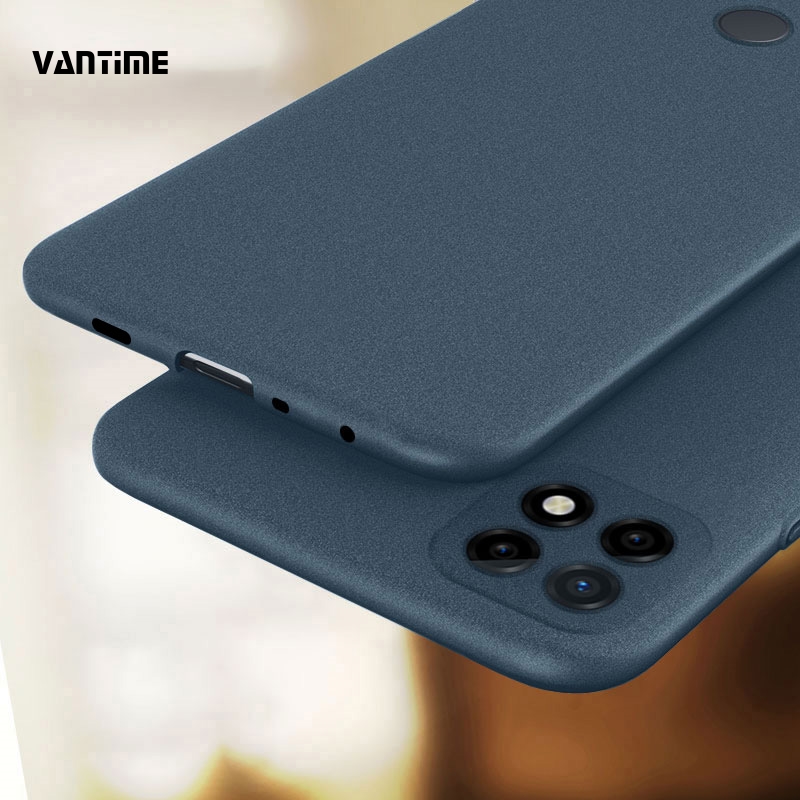 Vantime for Realme C25S / Realme C25 Case Soft Sandstone Slim Matte ...