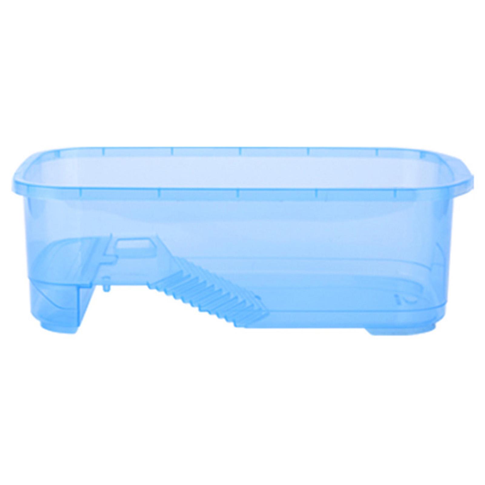 Radiant Plastic Turtle Container Clear Classify Snake Turtle Breeding ...