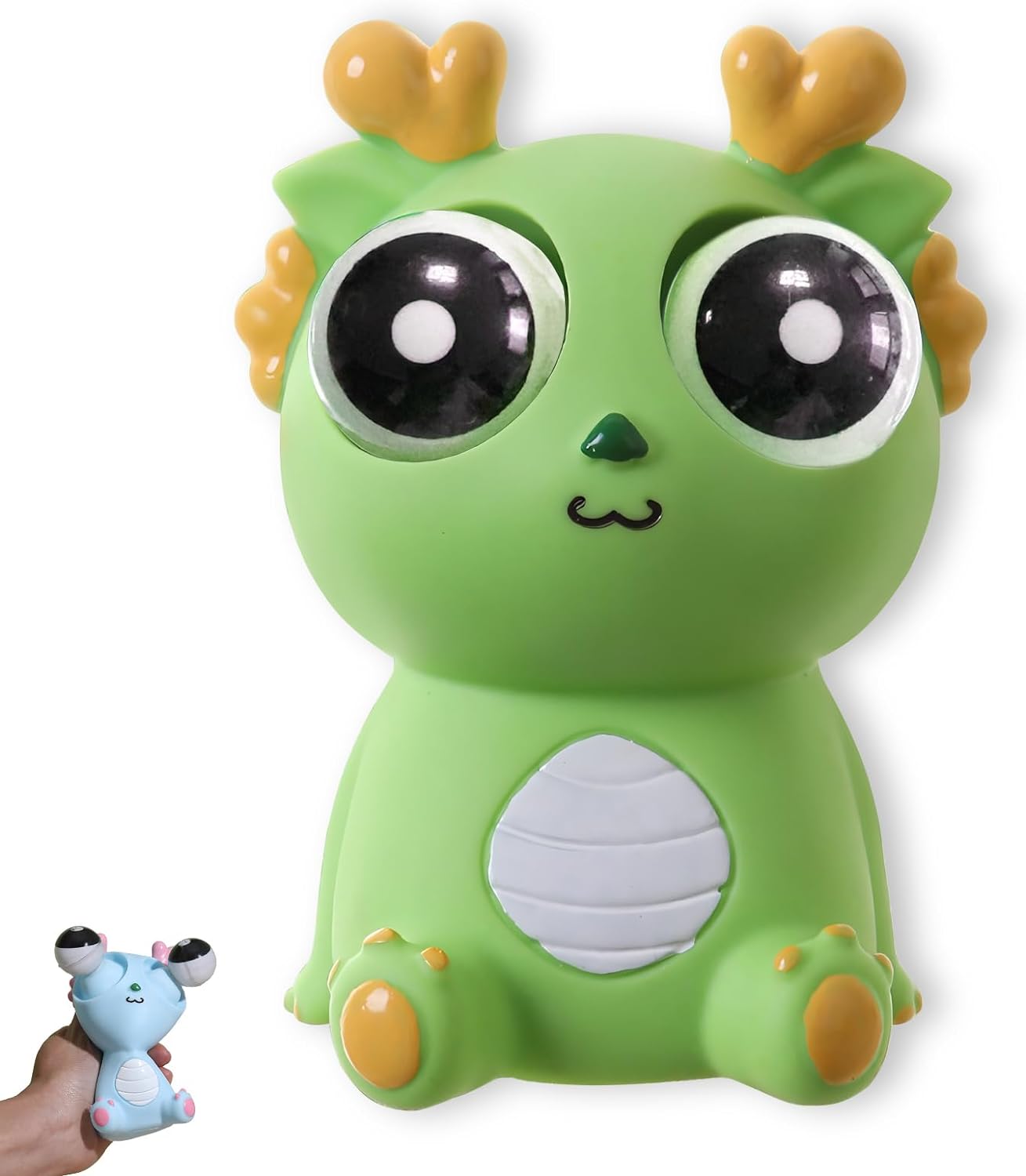 Squeeze Stress Relief Toy Eye Popping Dragon Funny Eyeball Burst Toys ...