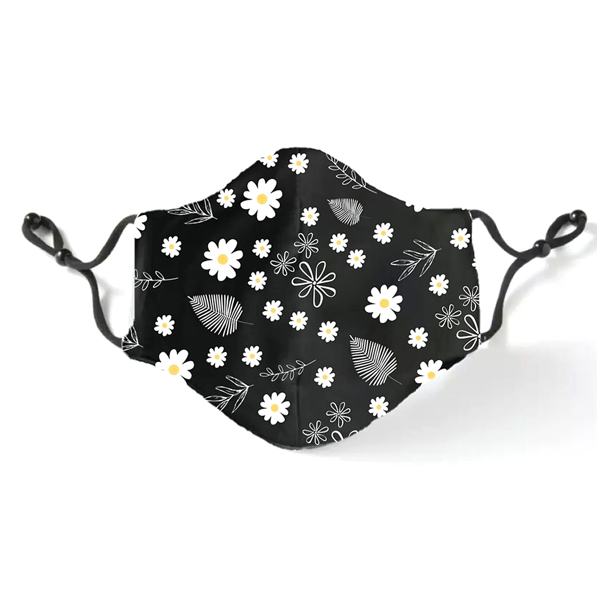 Multi Three Layer Face Mask For Men And Women Free Size With Adjustable ...