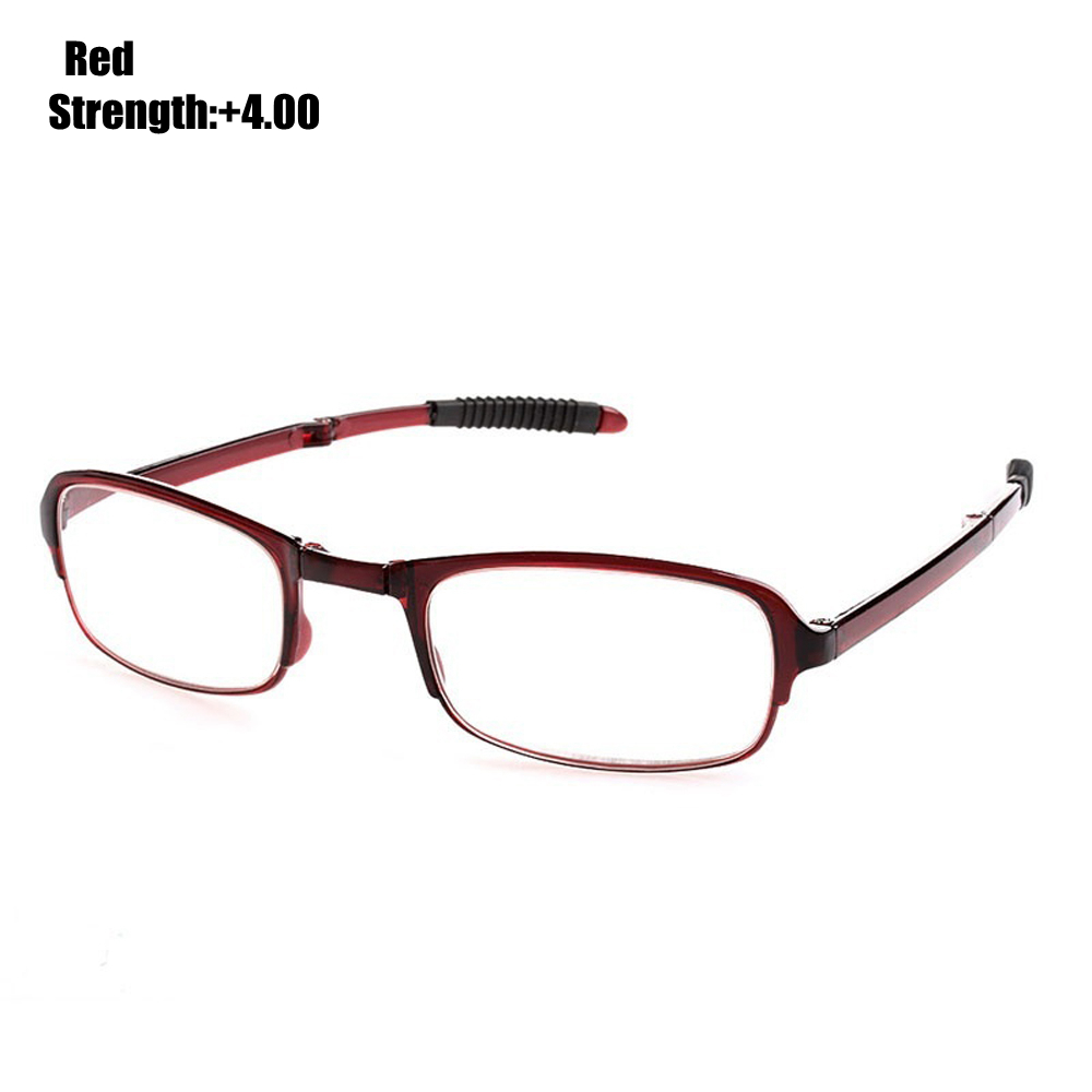 Metal Frame Portable Bifocal Folding Eyeglasses Vision Care Reading ...