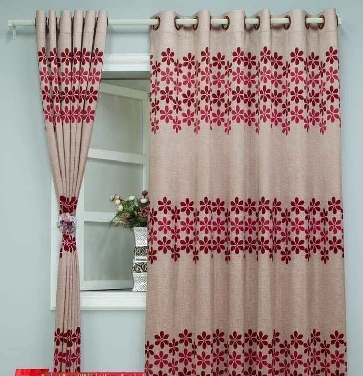 Premium Quality Home Tex Synthetic Curtain, (5 khuci) Porda, Porda for ...