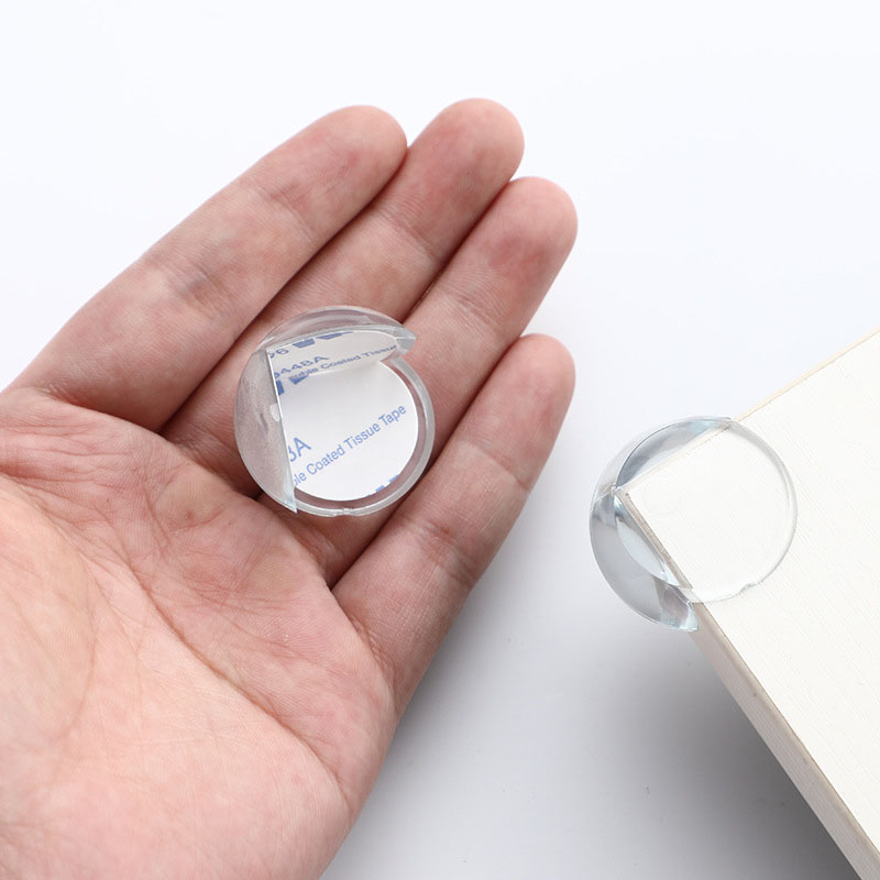 4 Pcs Silicon Table Corner Protector Square Edge Cover for Children ...