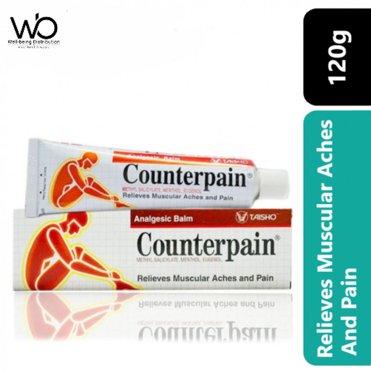 Counterpain Analgesic Balm Relieves Muscular Aches And Pain 120g | Made ...