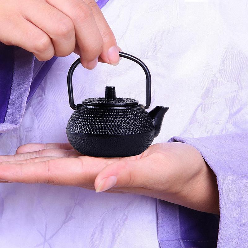 50ml Japanese Style Cast Iron Kettle Teapot Comes + Strainer Tea Pot ...