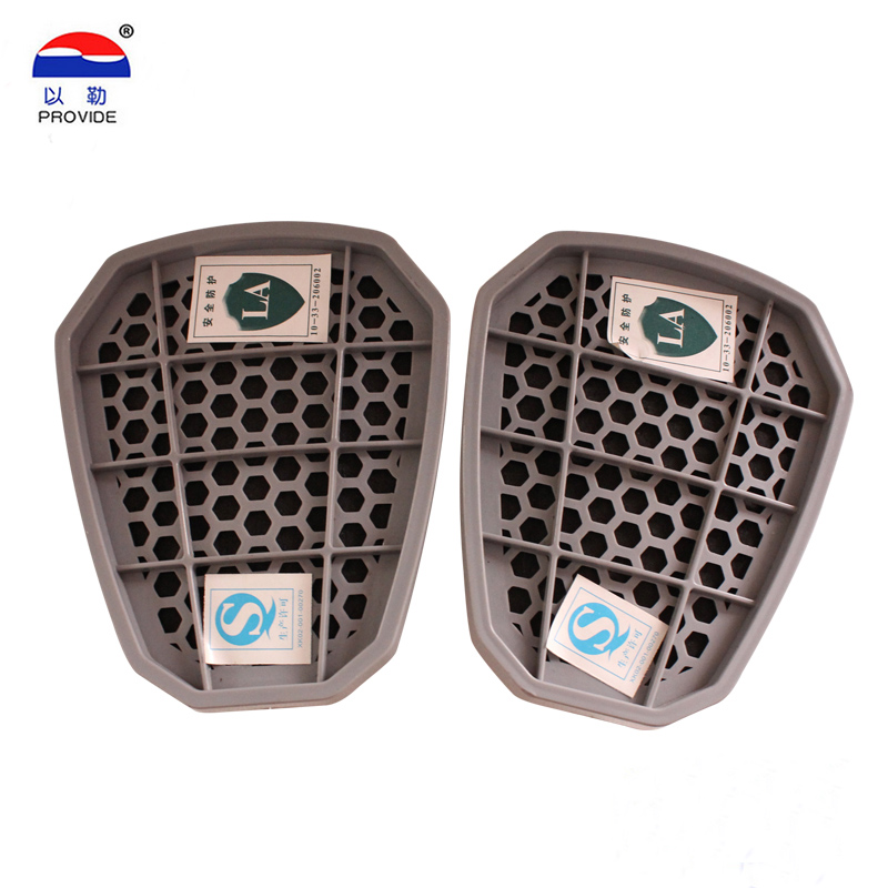 7 combination suit respirator gas mask Silicone blue carbon filter mask ...