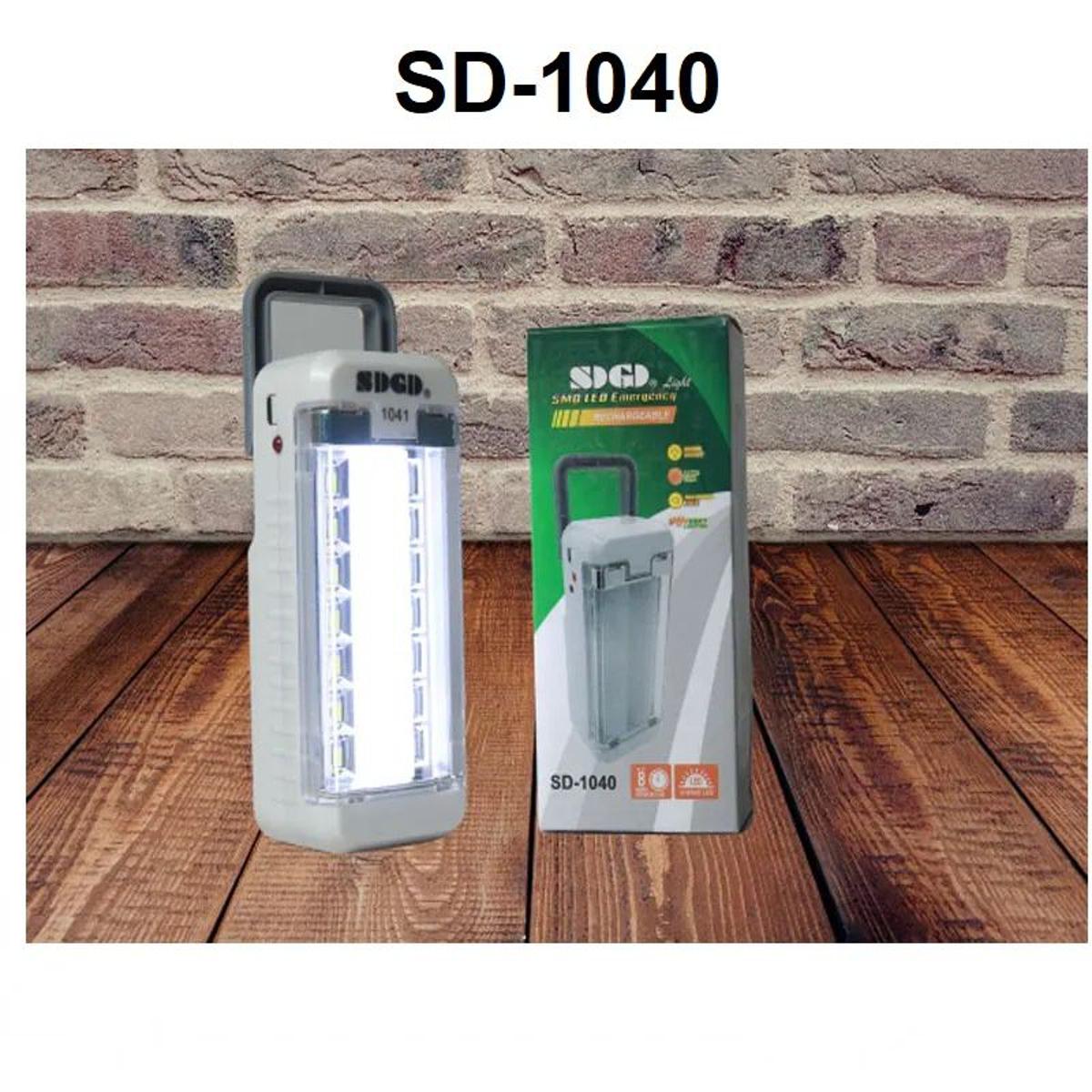 SD-1040 SMD LED Emergency Rechargeable LAMP Light | Daraz.com.bd