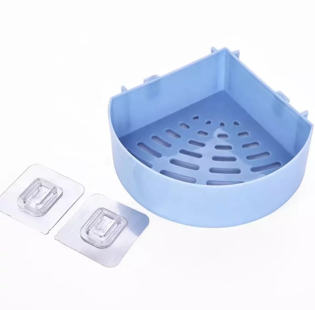 Kitchen and Bathroom Plastic Storage Corner Rack | Daraz.com.bd