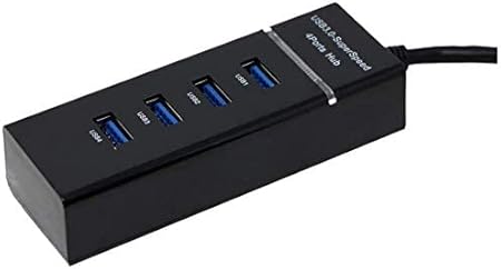 4 ports of high speed USB hub high-speed USB 3.0 SPLETER BLACK