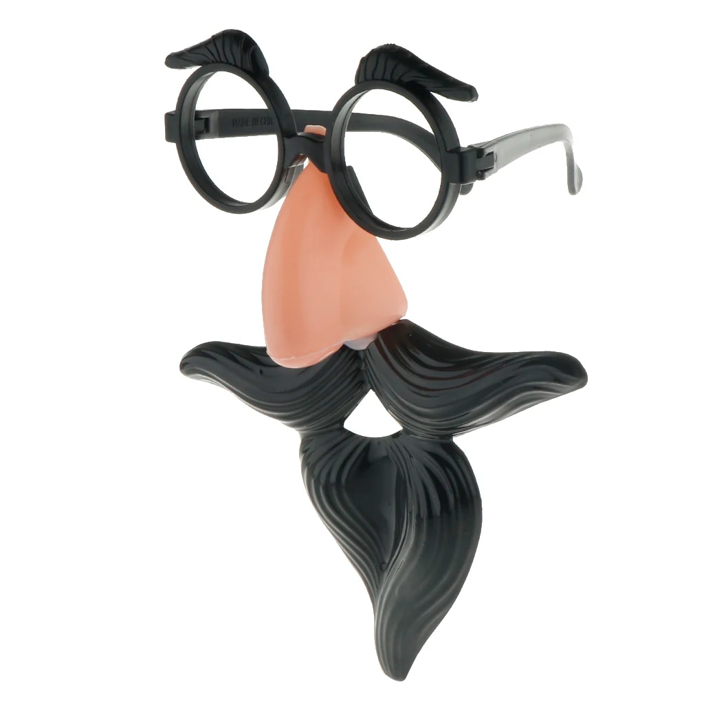【Lejia】Eyebrows Beard Nose Glasses Dress Props Play Costumes | Daraz.com.bd