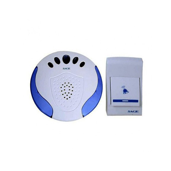 SAGE Wireless Round Electronic Calling Bell- With Battery | Daraz.com.bd