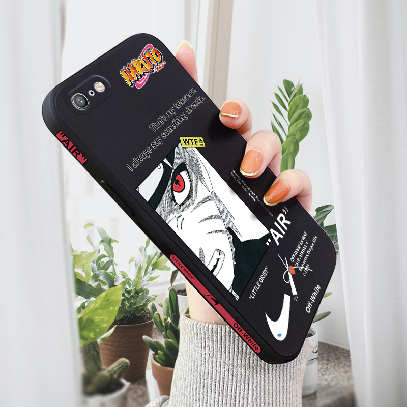 AMORVOR for iPhone 6 6S Plus Back Cover Anime Uzumaki Naruto Side ...