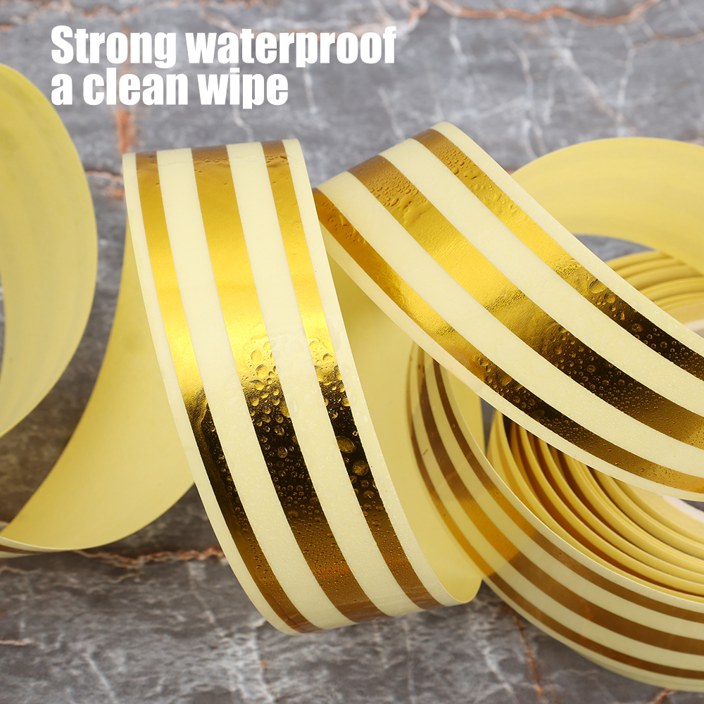 5M Ceramic Tile Gap Tape Mildewproof Self Adhesive Gap Sealing Foil ...