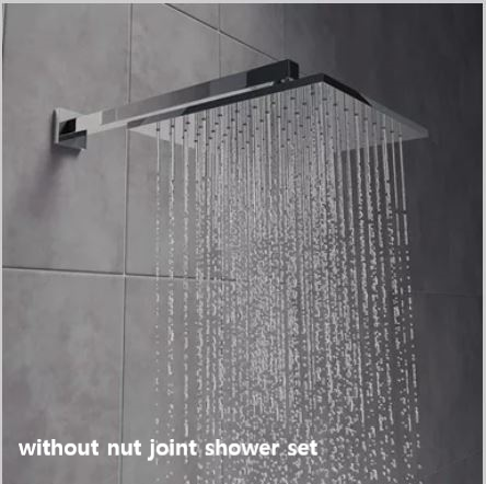 SS Rain Shower Full Set Stainless Steel | Daraz.com.bd