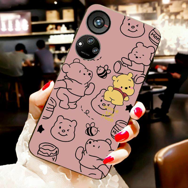 For ZTE Axon 40 SE Back Cover Case Fashion Cartoon cute little Winnie ...