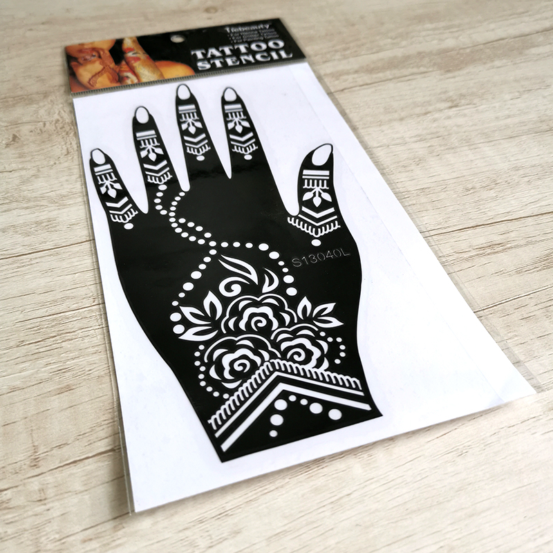 Henna Sticker Mehndi Eid 2025 Bridal Tatto Design Waterproof Stencils ...