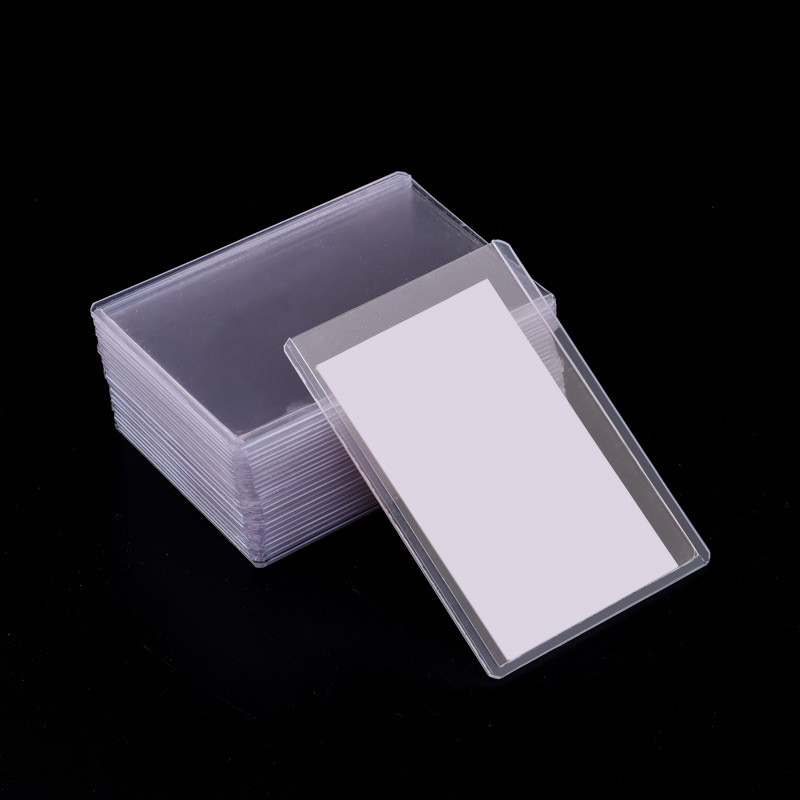 Transparent Sealed Play Card Sleeve 35PT Top Loader Cards Protectors ...
