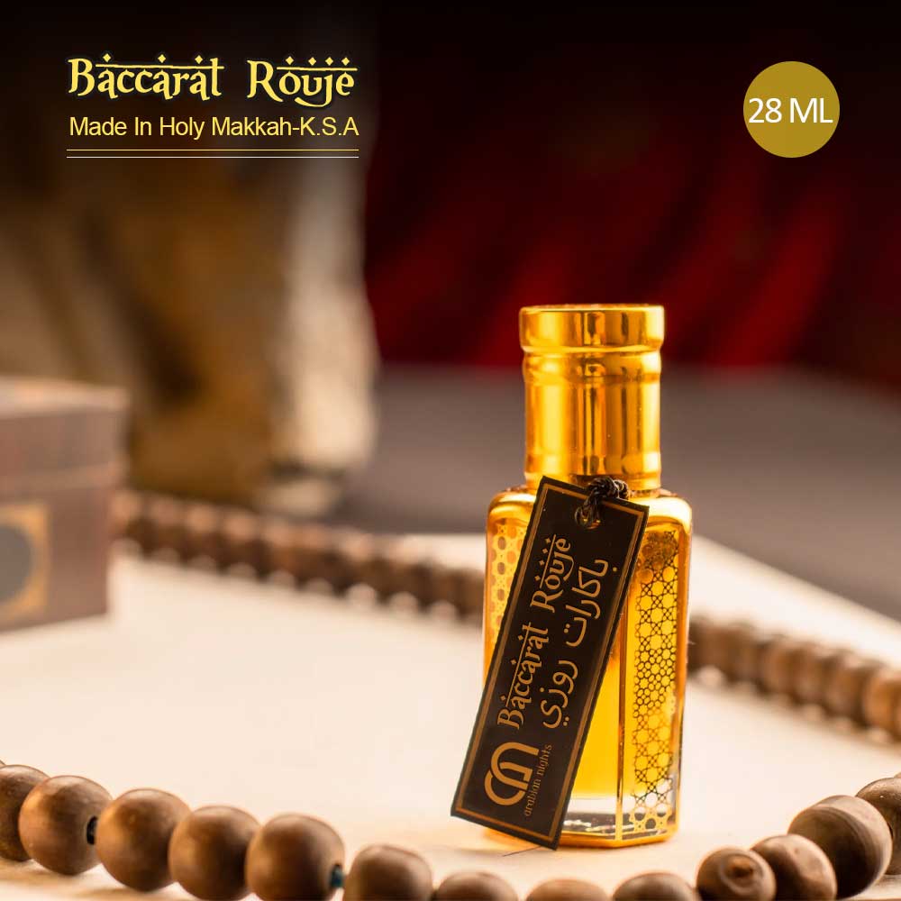 Baccarat Rouge- Made In Holy Makkah-K.S.A- Premium Arabian Attar- 3ml ...