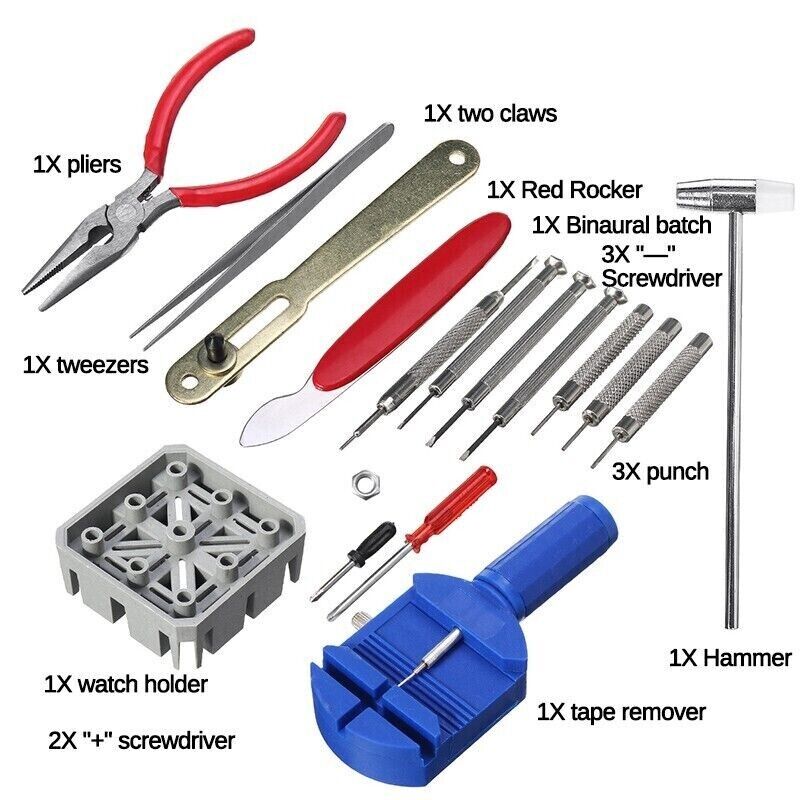 Adjustable Watch Link Pin Remover Watch Band Repair Tool Professional ...