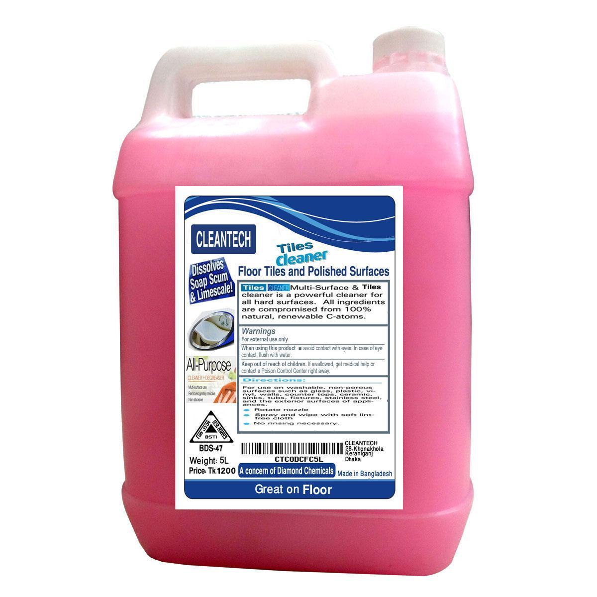 Cleantech Tiles Cleaner - 5 Litre | Daraz.com.bd