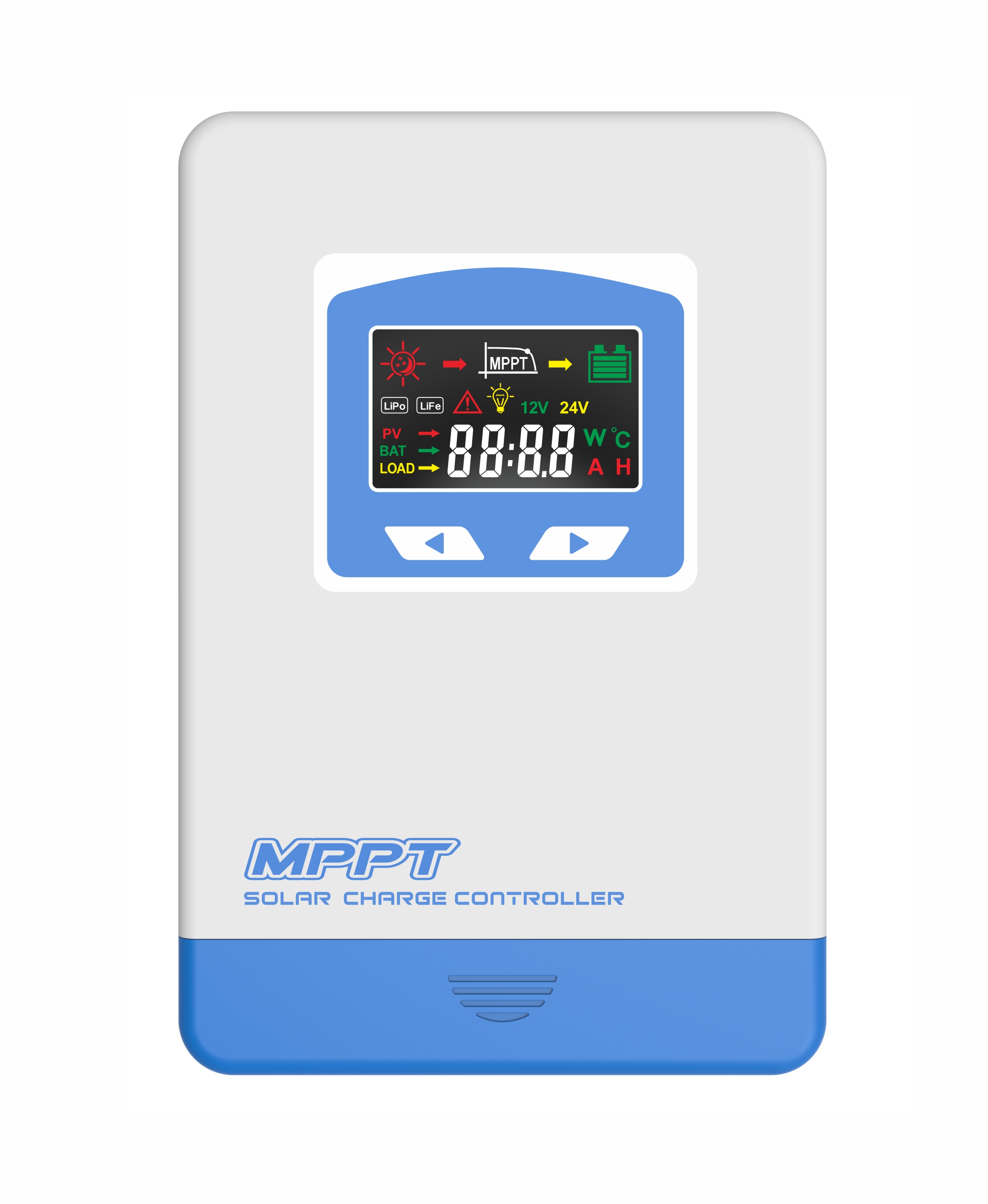 20A MPPT Solar Charger Controller 12V/24V MPPT Solar Controller Battery ...