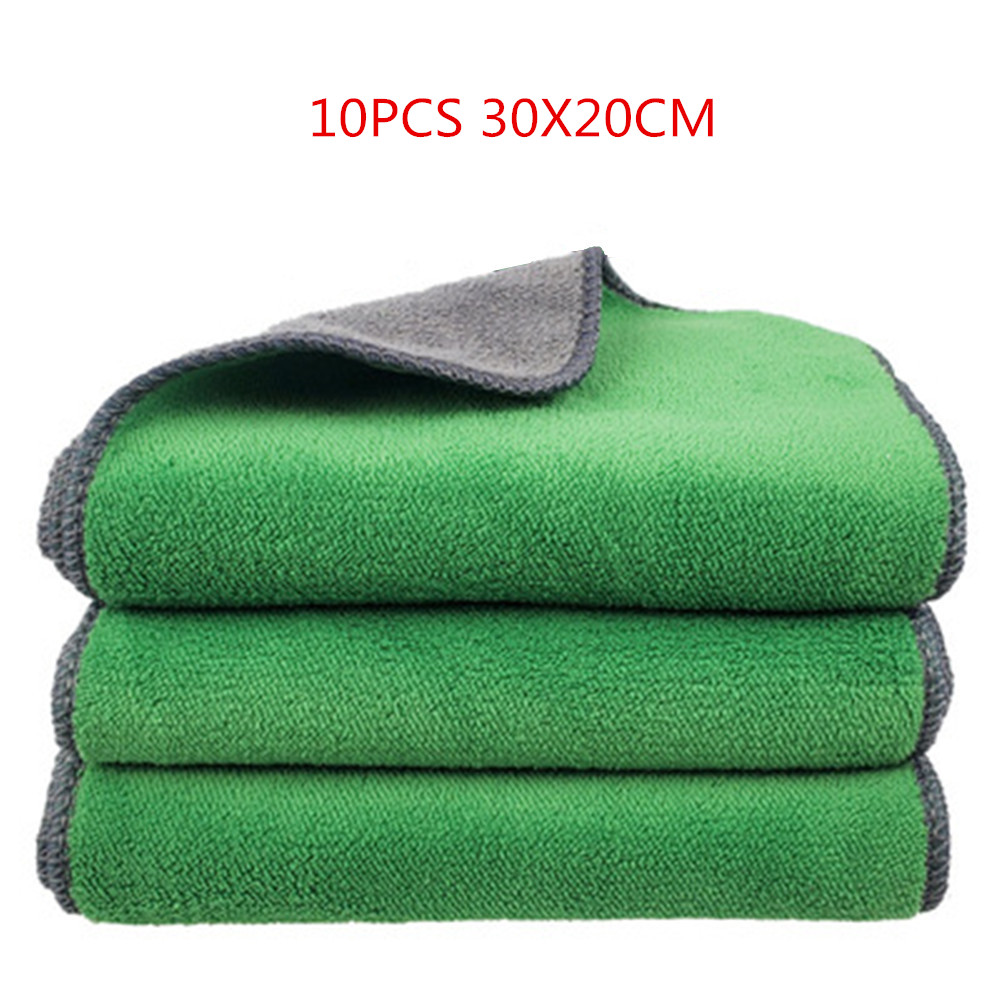 Microfiber Cloth - 3 pcs 30x60 cm- 300 GSM - Microfibre Towels for Car ...
