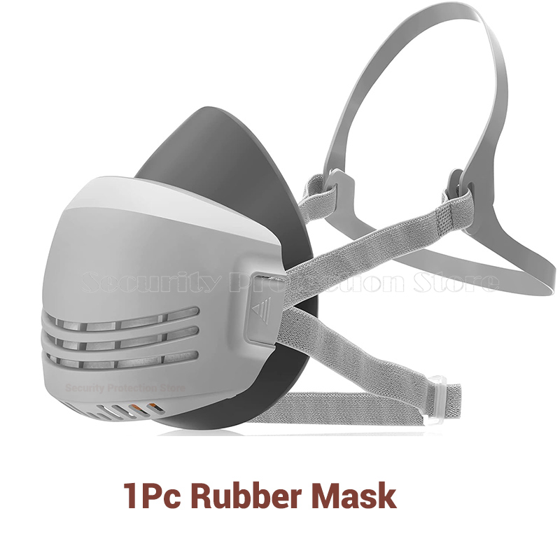21in1 Dust Mask Carbon Filter Cotton Respirator Half Face Dust-Proof ...