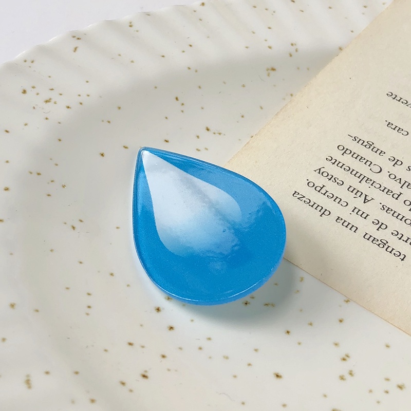 Funny Hair Clip Network Emoji hairpin Side Clip Water Drop Bangs ...