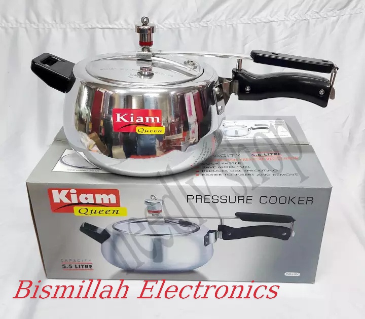 Kiam Queen Pressure Cooker 5.5 Ltr and 3.5 | Daraz.com.bd