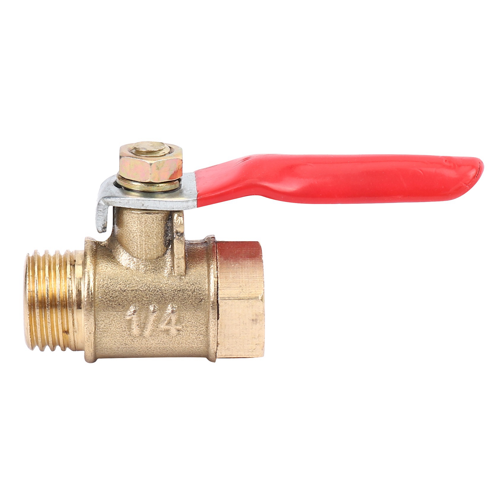 ARELENE 16PCS 1/4 Inch Heavy Duty Brass Ball Valve Shut Off Switch Male ...
