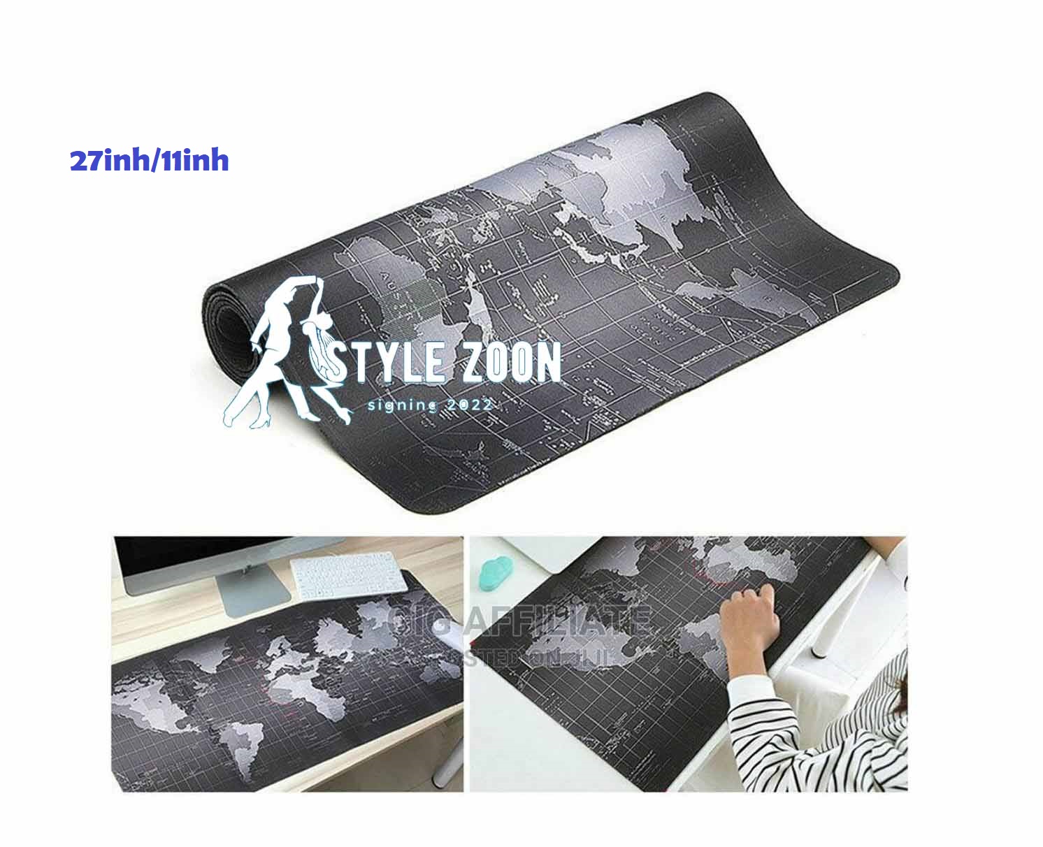 Office Mouse Pad - SIZE-27/11 Multicolor- Gaming Big Size mouse pad ...