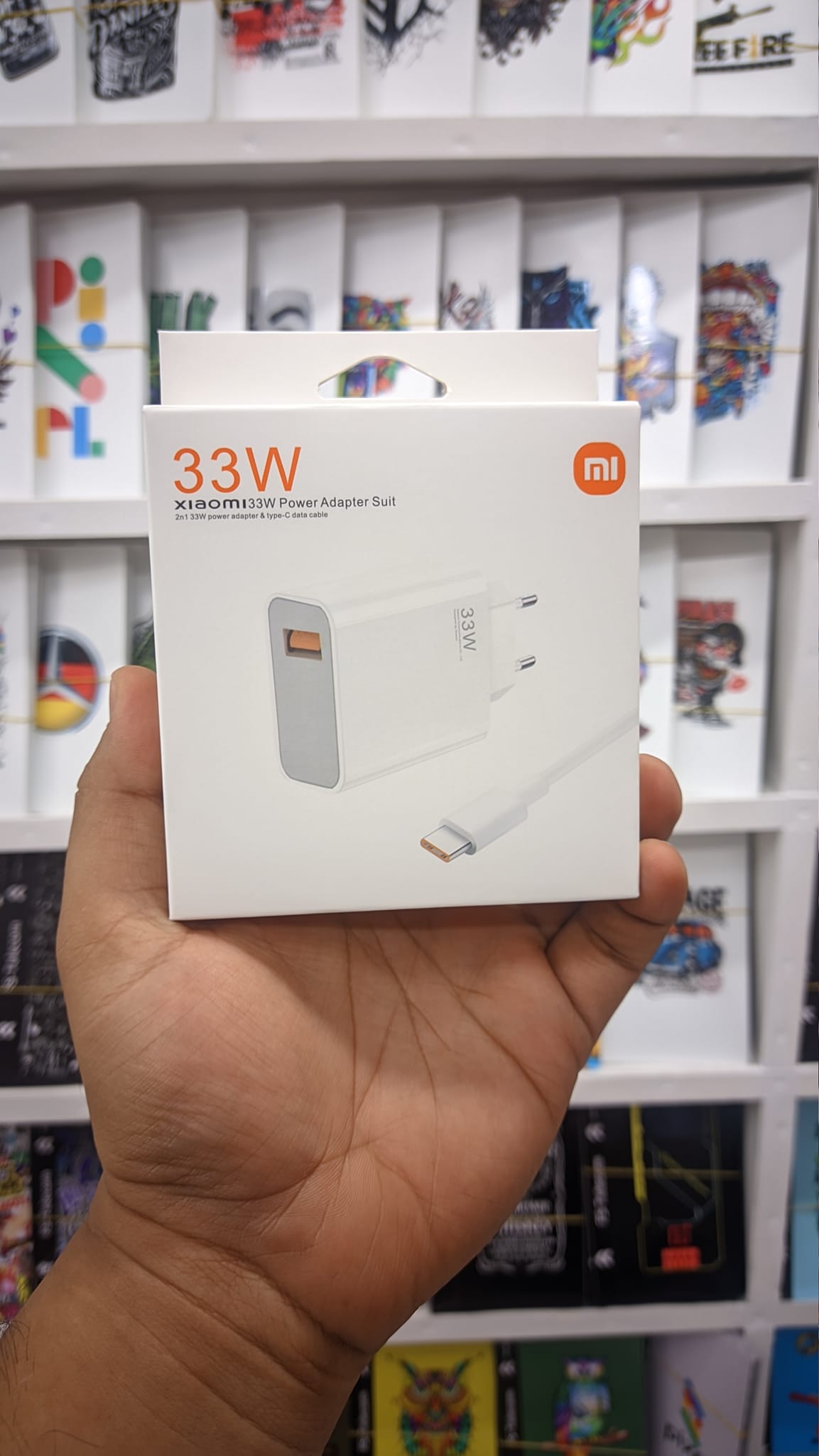 Xiaomi 33W Power QC3.0 Quick Charge Adapter suit 2 in 1 33W power USB ...