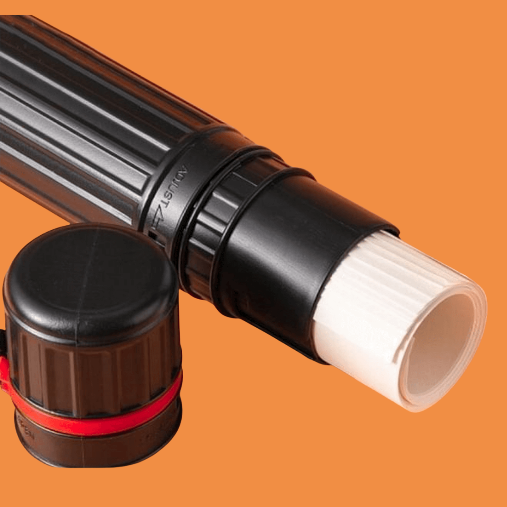 Map Holder – Portable Drawing & Document Storage Tube for Land Survey ...