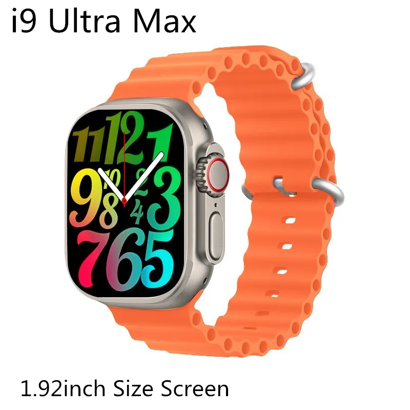 Hot i9 Ultra Max Smartwatch Bluetooth Call Heart Rate Watch Women Men ...
