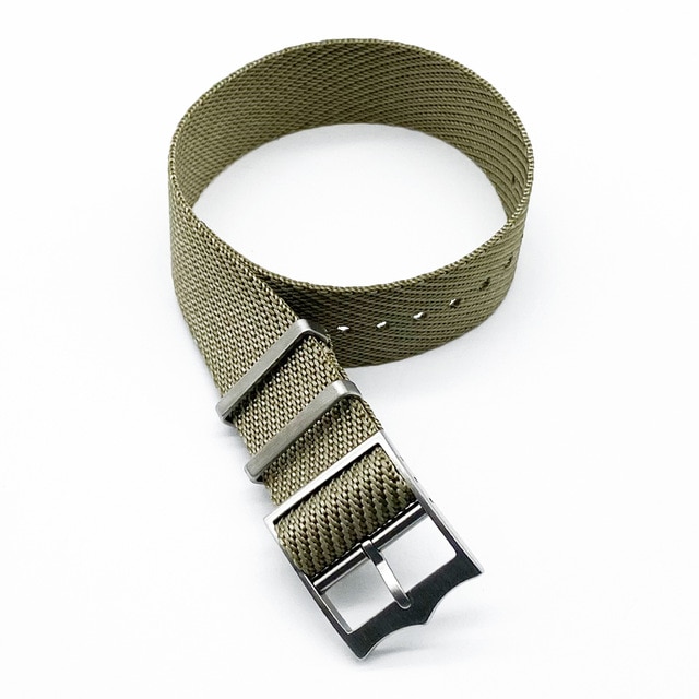 Premium-Grade Military Striped Zulu Nato Strap Nylon Watchbands For ...